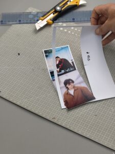 K-POP PhotoCard Small Size Printable Template 70x100mm | printablemaker.com
