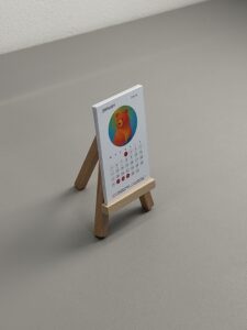 PrintableMaker.com - Kalender kecil seukuran KTP dengan gambar bulat