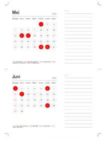 Office desk calendar | printablemaker.com